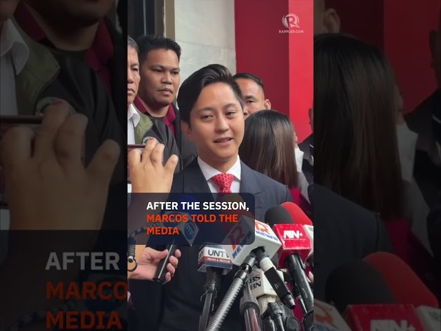 Sandro Marcos says 'nothing to hide' but his testimony at ICI remains ...