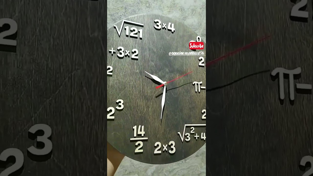 Mathematical Watch #maths #watch #numbers #foryou #funny #shorts