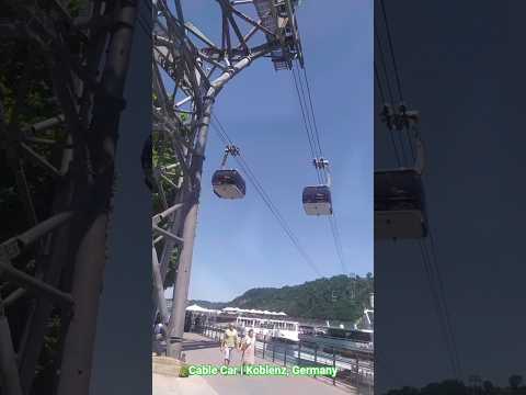 "Discover Koblenz, Germany | Where the Rhine Meets the Moselle!" | Cable Car |
