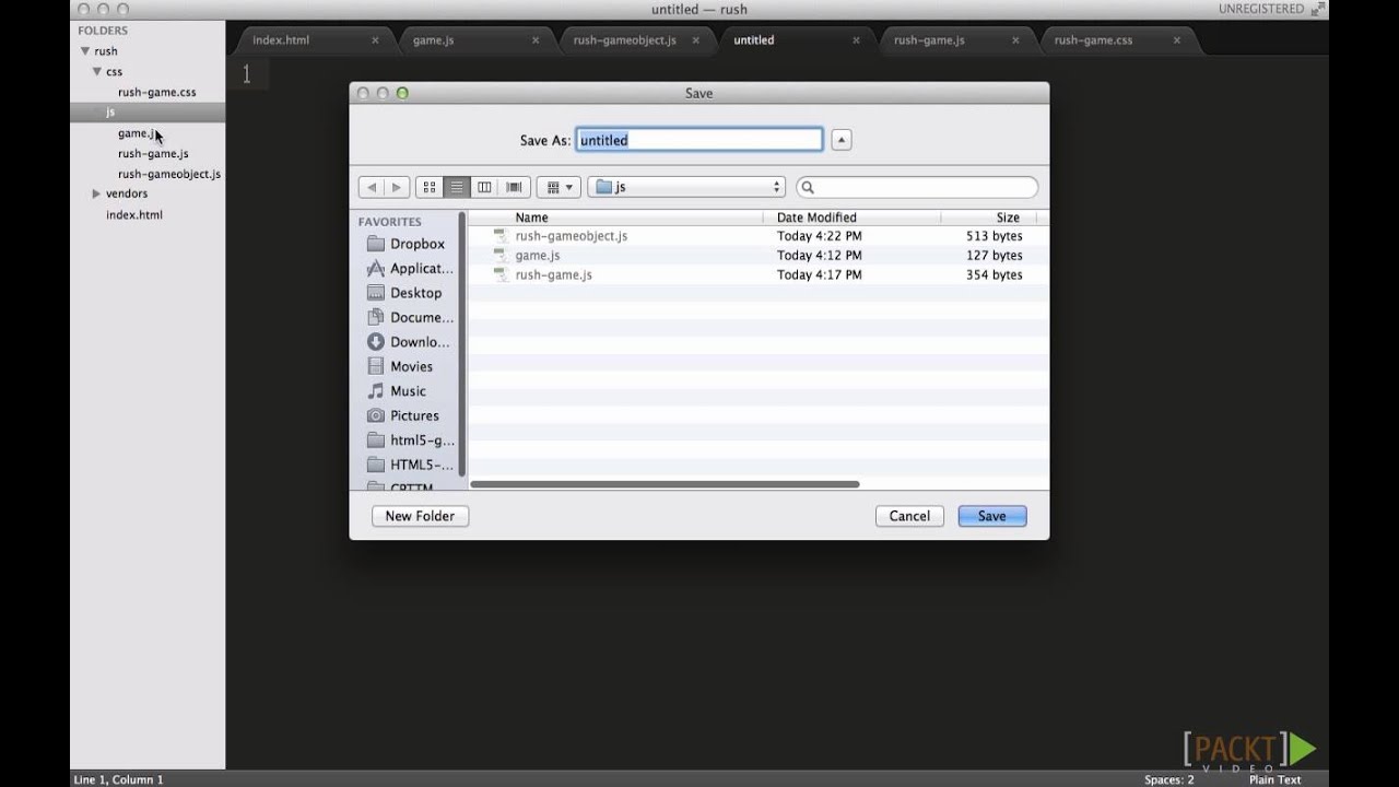HTML5 Game Development Tutorial: Creating a Platform Class | packtpub.com