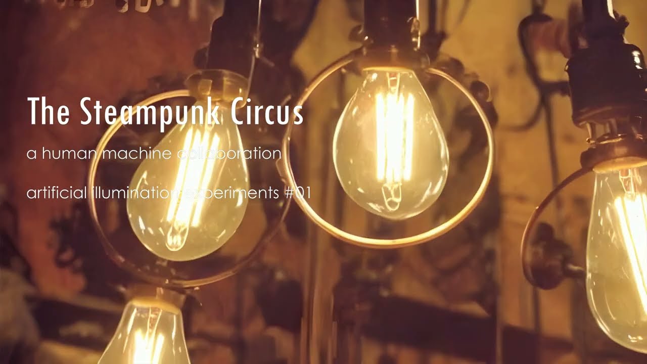 Artificial Illuminations 3 - Generative AI Edison light bulbs with Deform and Stable Diffusion