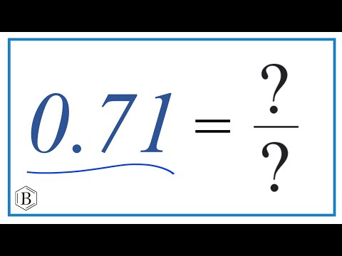 0.71 as a Fraction (simplified form)