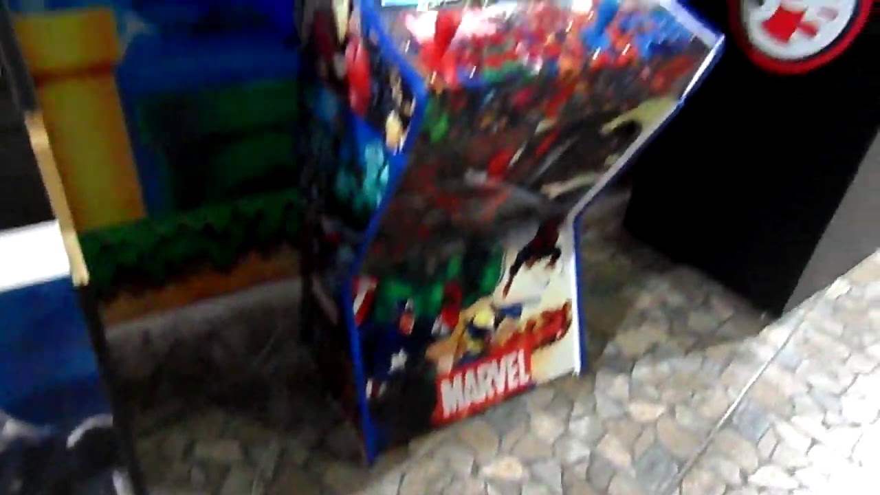 Bartop 24 polegadas Marvel Malvadeza Games.