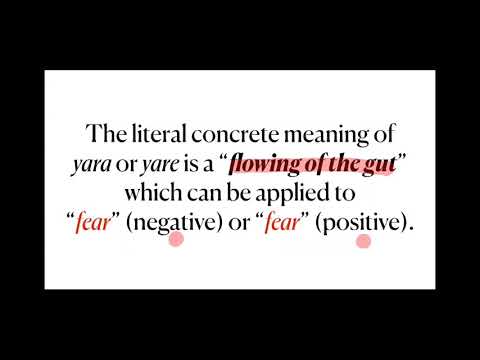 Fear Him, Fear of the LORD: The Biblical Meanings