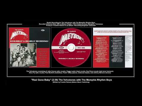 *(1957) Meteor ''Real Gone Baby'' (Meteor 5042-B Master) The Velvatoes with The Memphis Rhythm Boys