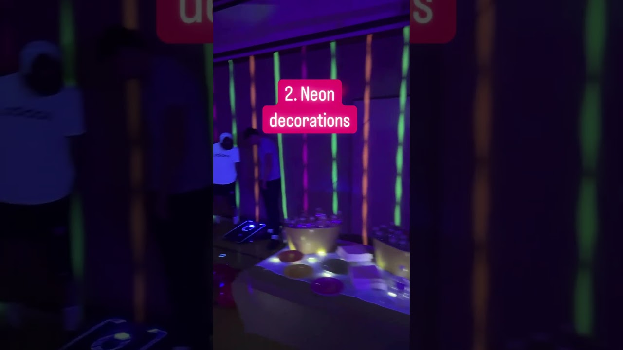 3 easy steps for a glow party. https://www.partylikeacherry.com/diy-glow-in-the-dark-party-games/