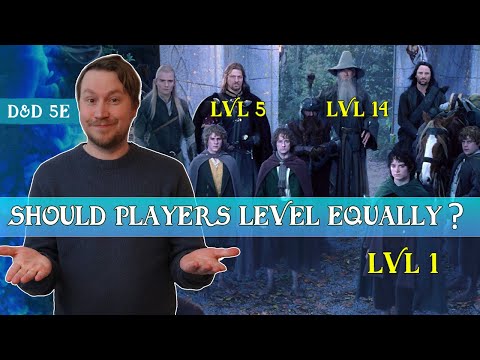 Can Player Characters Be Different Levels❓ - D&D 5e #DMRoundtable Experiences with Leveling Up