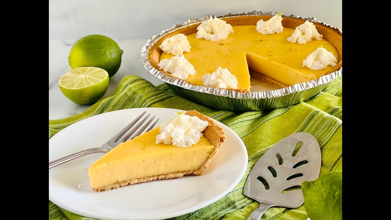 Easy 4 Ingredient Key Lime Pie