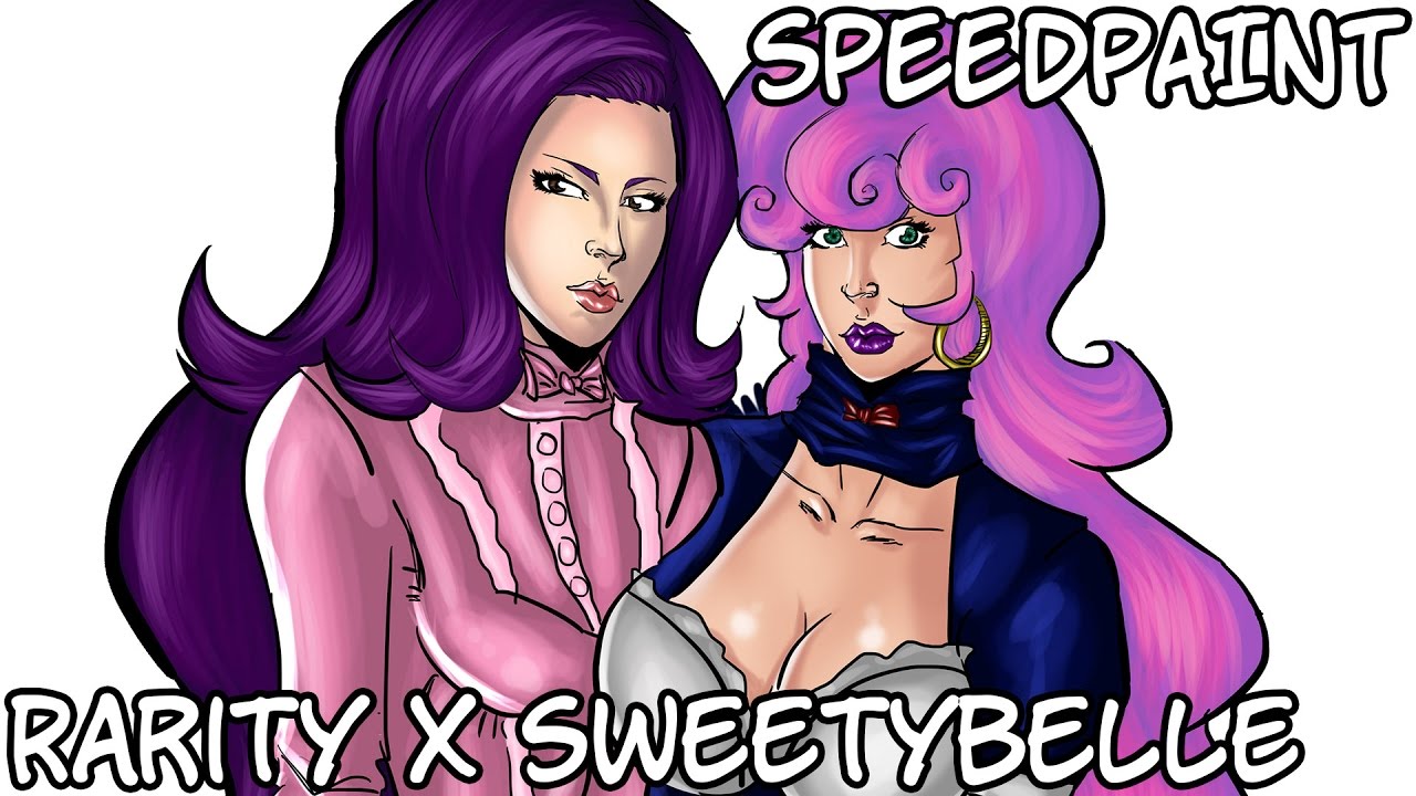 Rarity x SweetieBelle by SweetyWhite