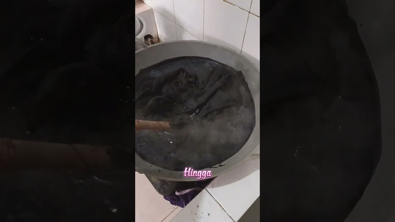 Cara menghitamkan celana jeans permanen #celana #naptol #tutorial #videoviral