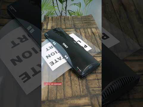 How to do lamination at Home Texet Hot and Cold Laminator for A3, A4 paper size #lamination