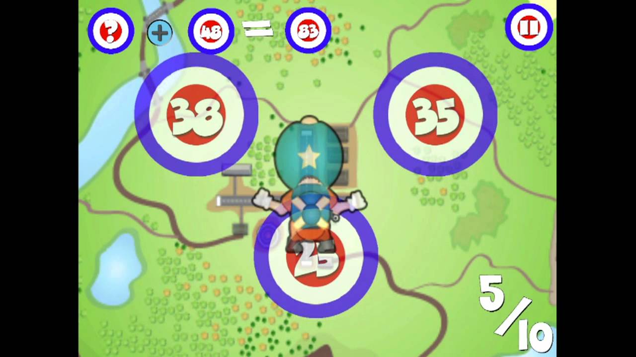 Mathical Volume 1 - Missing Number Skydiving gameplay video