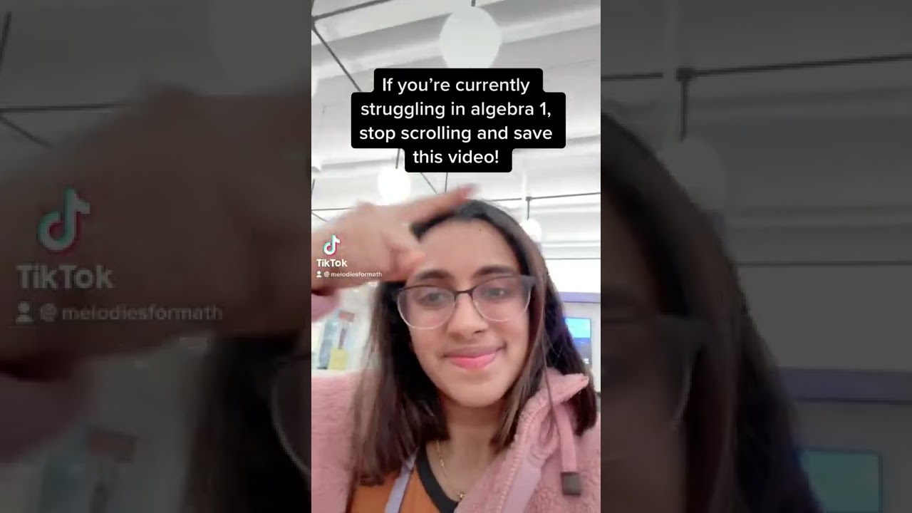 if you’re struggling in algebra 1, watch this!