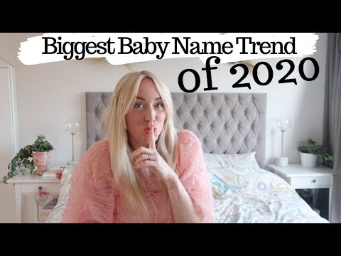 * IVORY, LILAC, MOSS * MUTED COLOUR/COLOR BABY NAMES TREND FOR 2020 * SJ STRUM