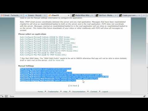 Learn - How to create Email Accounts in Cpanel (linux hosting) and Configure your Outlook Express