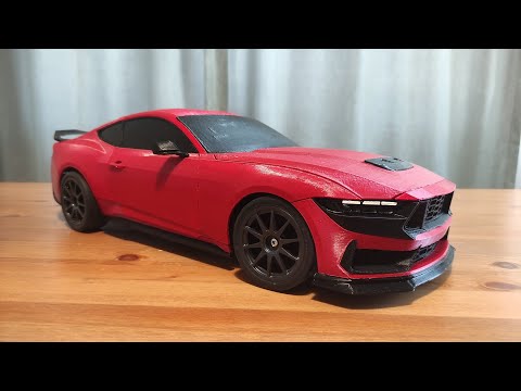 1/10 Mustang Dark Horse RC Car by Cormango - Thingiverse