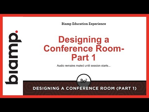 Biamp Tesira: Designing a Conference Room (Part 1)