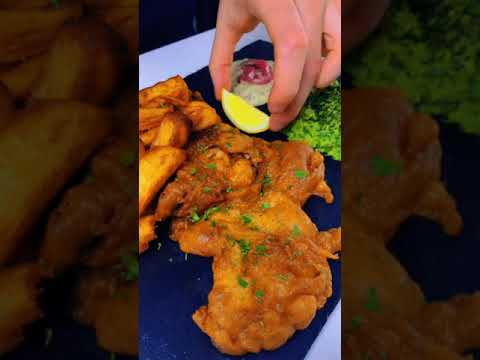 How does Gordon Ramsay make fish and chips | Fish and chips menu | fish and chips |cooking | #shorts