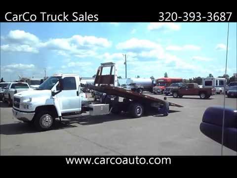 CHEVROLET WITH CHEVRON 10 SERIES ROLLBACK CAR CARRIER TOW TRUCK