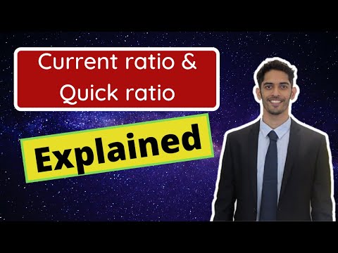 CURRENT RATIO & QUICK RATIO EXPLAINED| Formula & Calculation Example | Interpretation