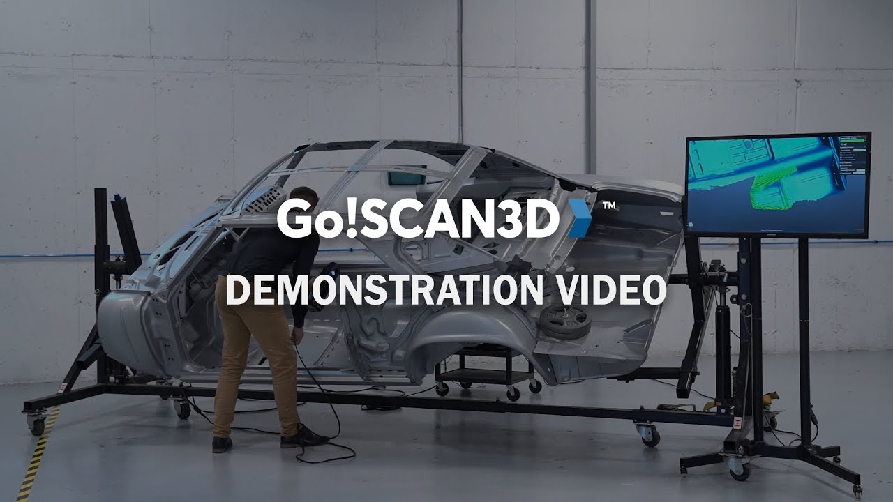 Go!SCAN SPARK: Full 3D scanning demonstration
