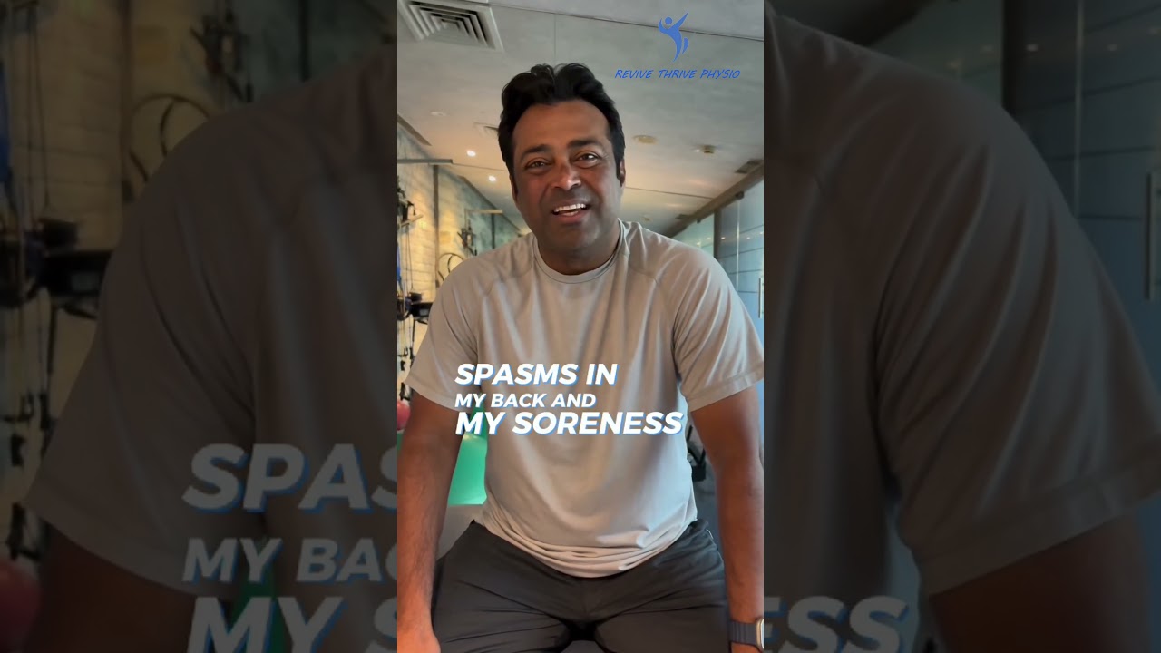 Leander Paes trusts Revive Thrive Physio for peak performance! Book your session today