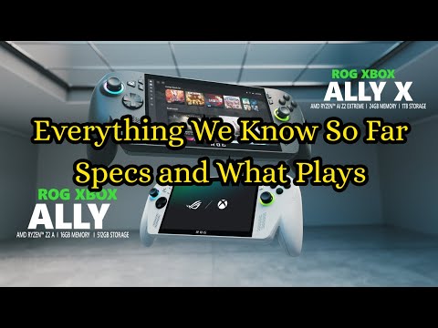 Rog Xbox Ally X and Xbox Ally Holiday 2025 - Everything We Know So Far