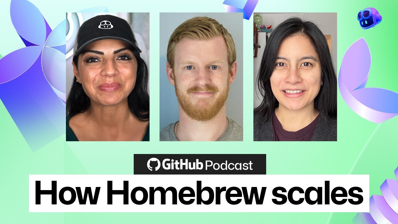 Mike McQuaid on 16 years of maintaining Homebrew | Episode 5 | The GitHub Podcast