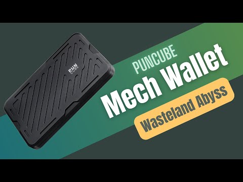 PunCube Mech Wallet UNBOXING
