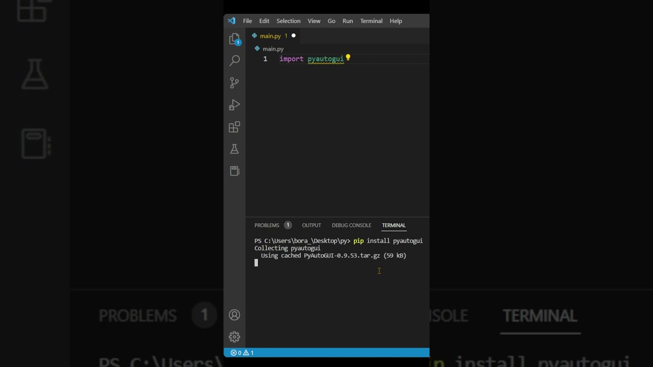 How to install Python packages with PIP - Import libraries