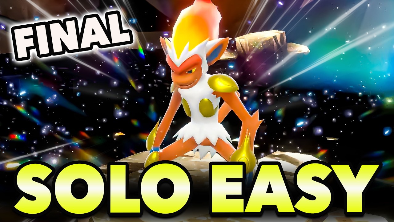 FINAL 7 Star INFERNAPE Raid – Best SOLO Build (Scarlet & Violet)
