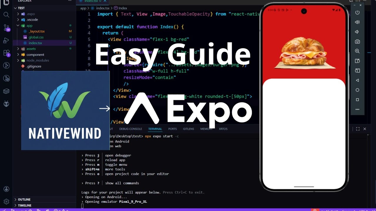 NativeWind Setup in React Native-Expo (Zero Configuration Mistakes)