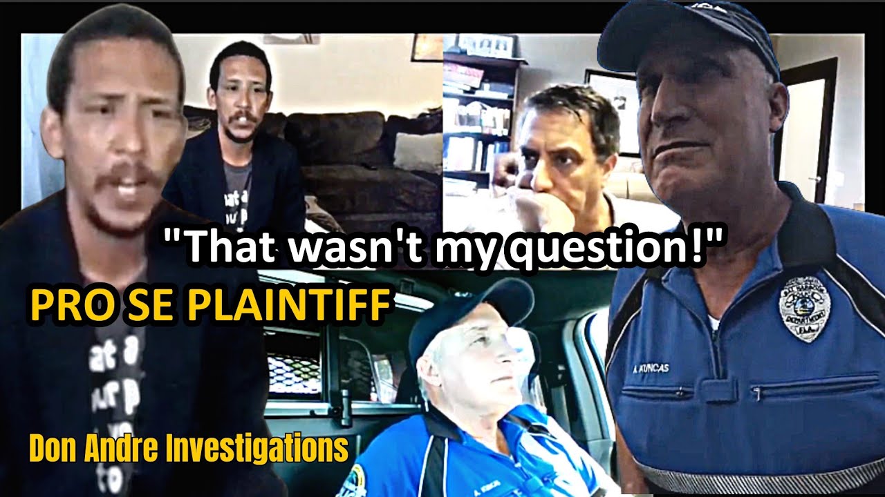 Florida Cop & Attorney Get Owned During Deposition, Fisherman Represents Himself In Lawsuit