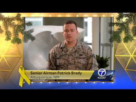 Military Greetings: Senior Airman Patrick Brady