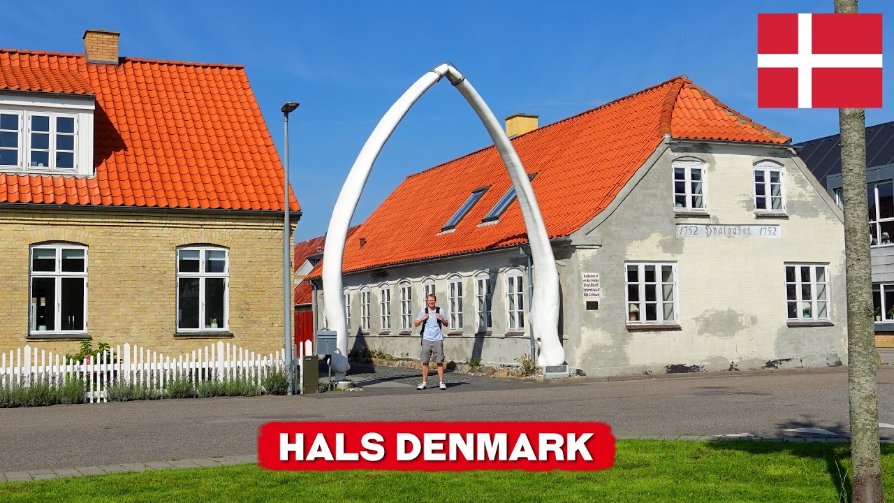 My NORTH JUTLAND Road Trip Begins in HALS DENMARK 🇩🇰