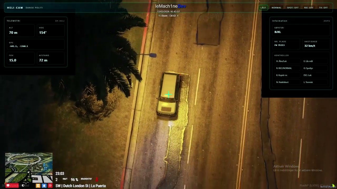 Script | FiveM Helicopter Camera ESX | TheMach1neDK