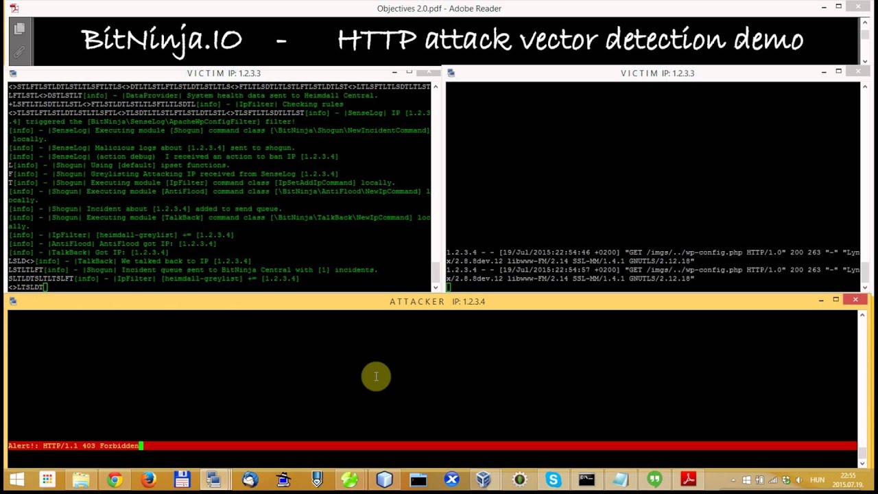 BitNinja demo - HTTP
