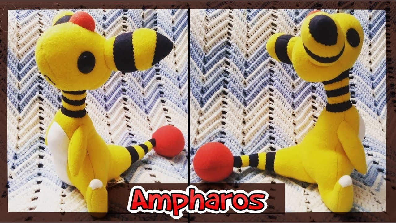Ampharos Pokemon Plush