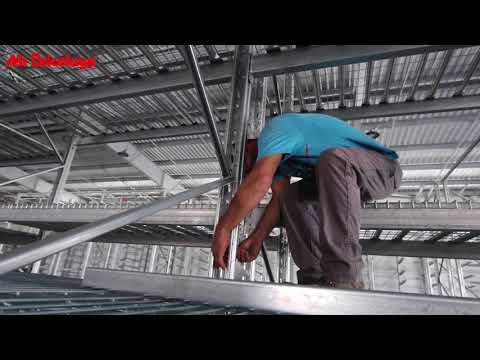 La saga des travaux de Mr.Bricolage Saint-Pierre • La future cour des matériaux