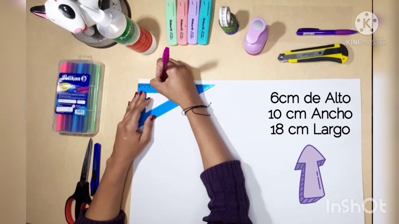 CAJA CON VENTANA EN CARTÓN CARTULINA (PASO A PASO)