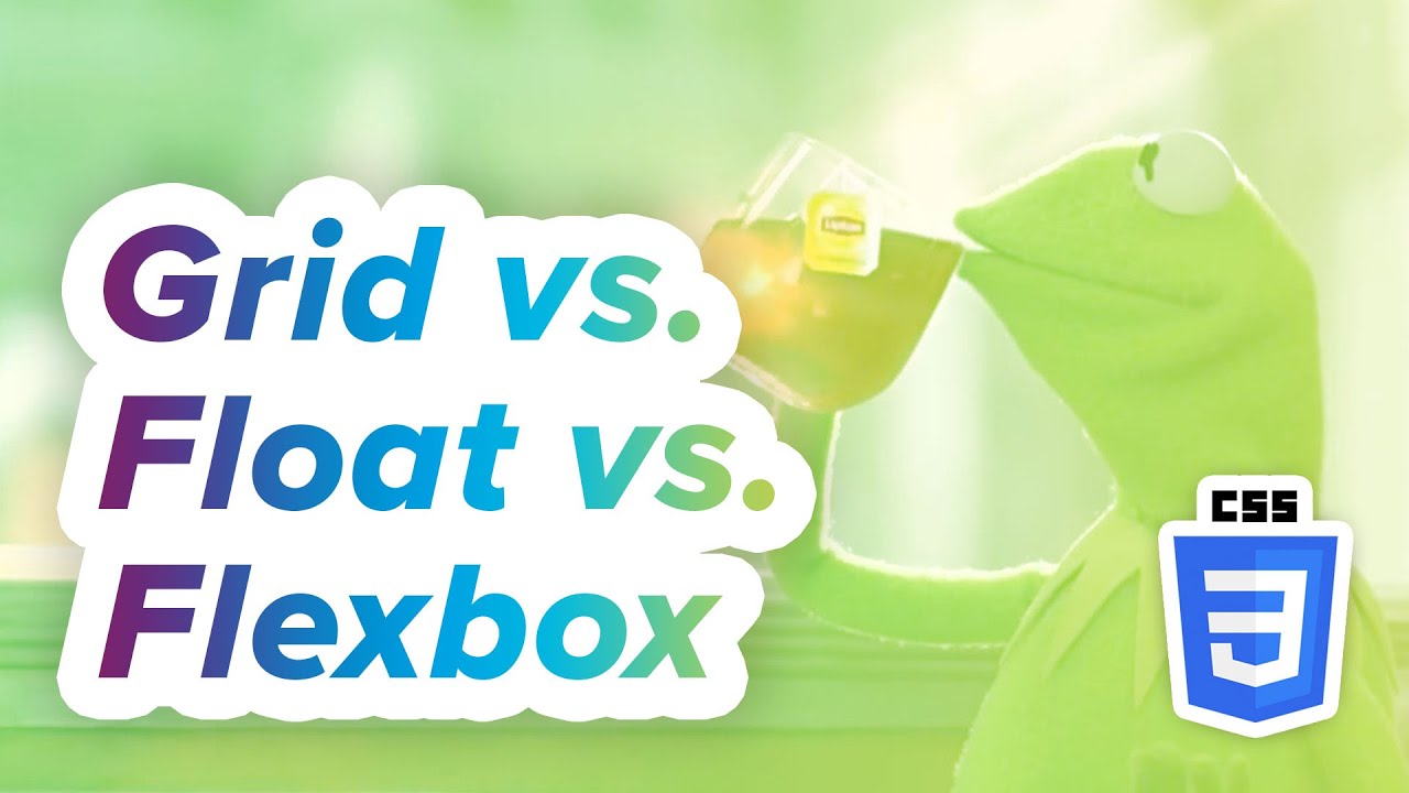 Floats, Flexbox, and CSS Grid: What's the difference? Beginner tutorial & code along