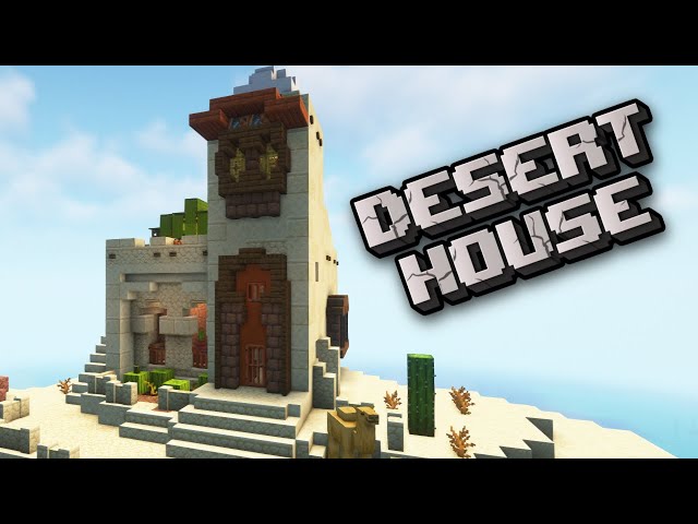 Desert House Minecraft Map