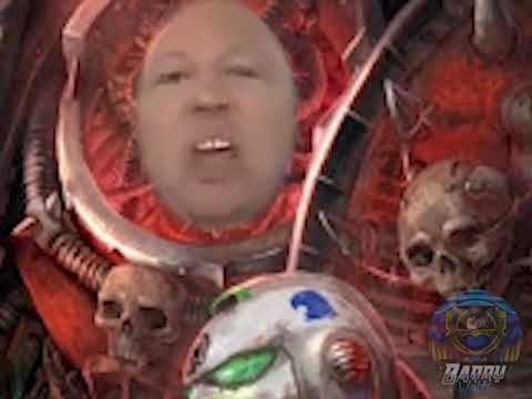 Word Bearer explains the dangers of Chaos Undivided to a Guardsman