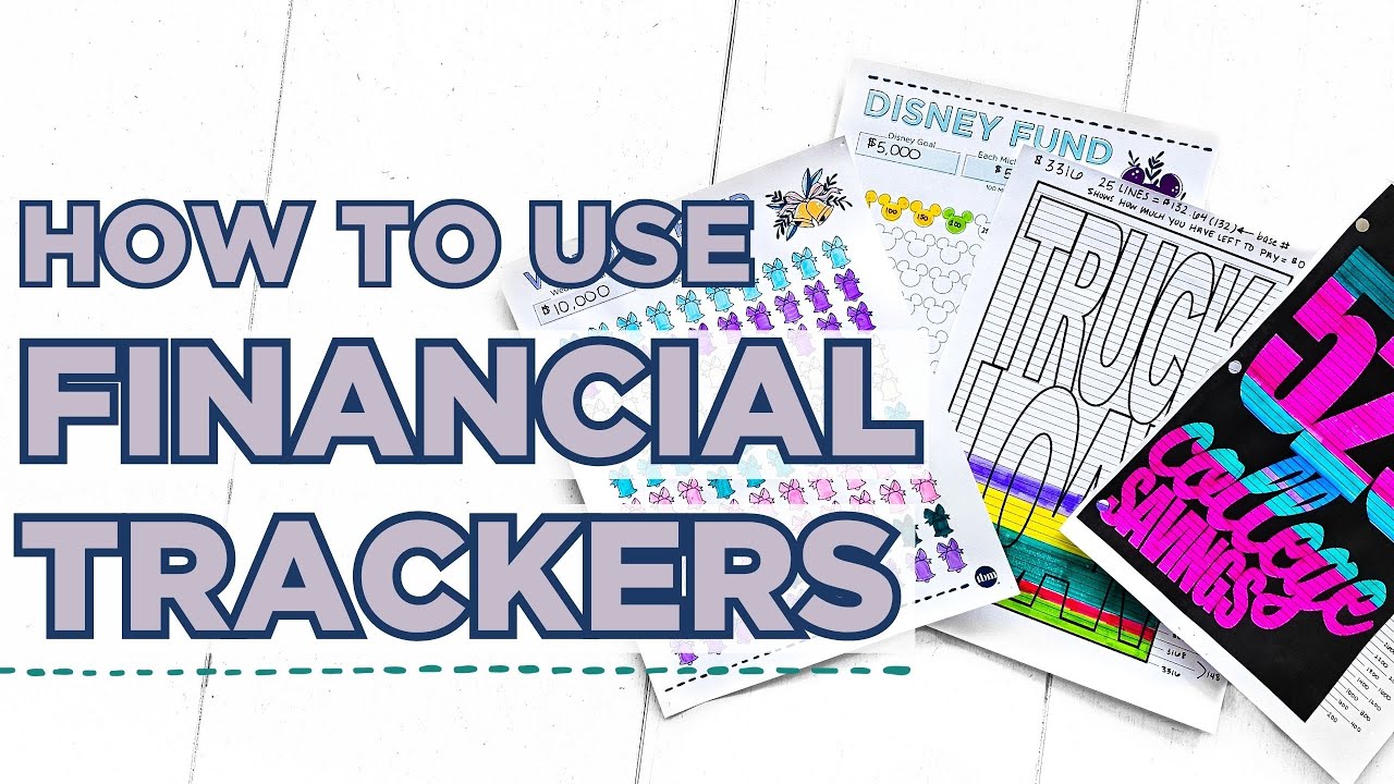 DEBT & SAVINGS TRACKERS: Money Motivation & How To Use