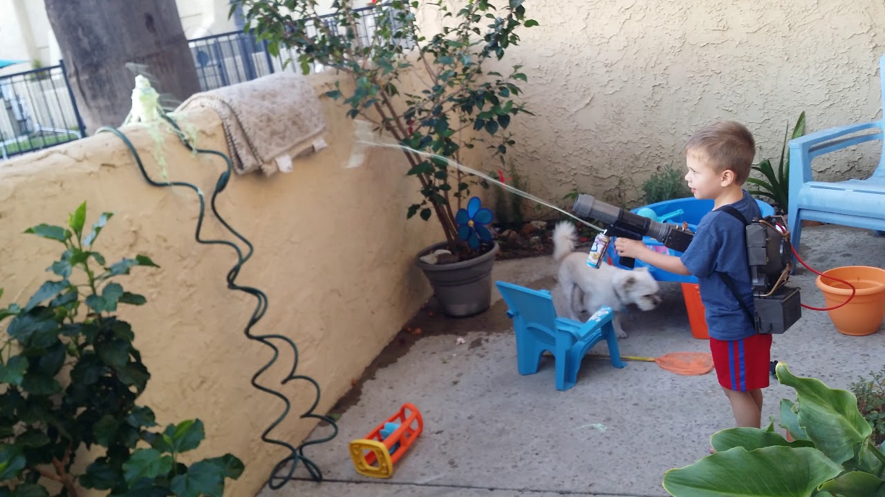 Silly String Ghostbusters Blaster