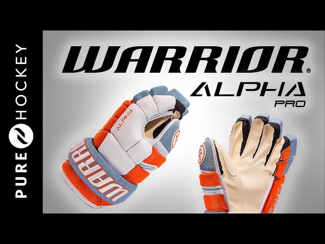 Warrior Alpha Pro Hockey Gloves - Junior | Pure Hockey Equipment