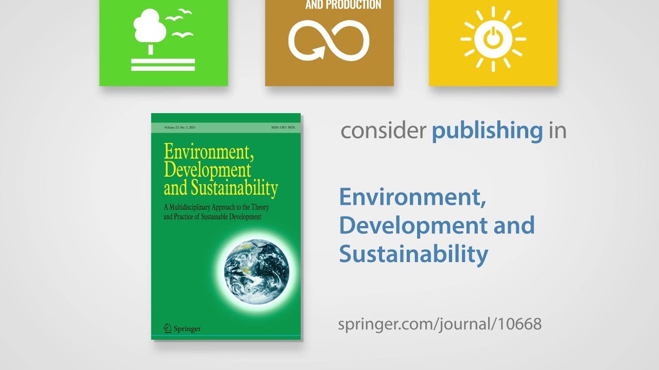 Environment Development and Sustainability