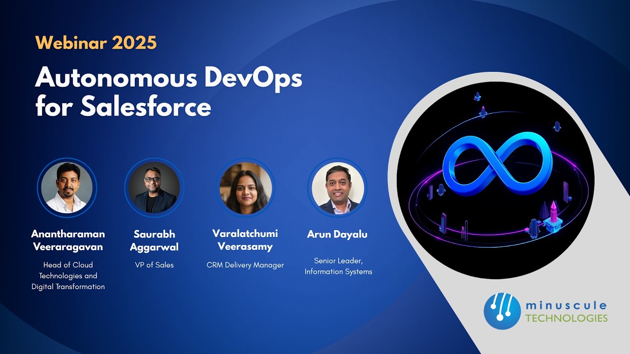 Webinar | Autonomous DevOps for Salesforce: AI Agents, Self-Healing Pipelines & the End of Manual QA