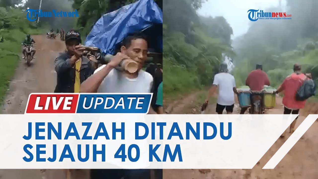 Viral Video Warga Majene Bergantian Tandu Jenazah Sejauh 40 Km Imbas ... Viral Video Warga Majene Bergantian Tandu Jenazah Sejauh 40 Km Imbas ...