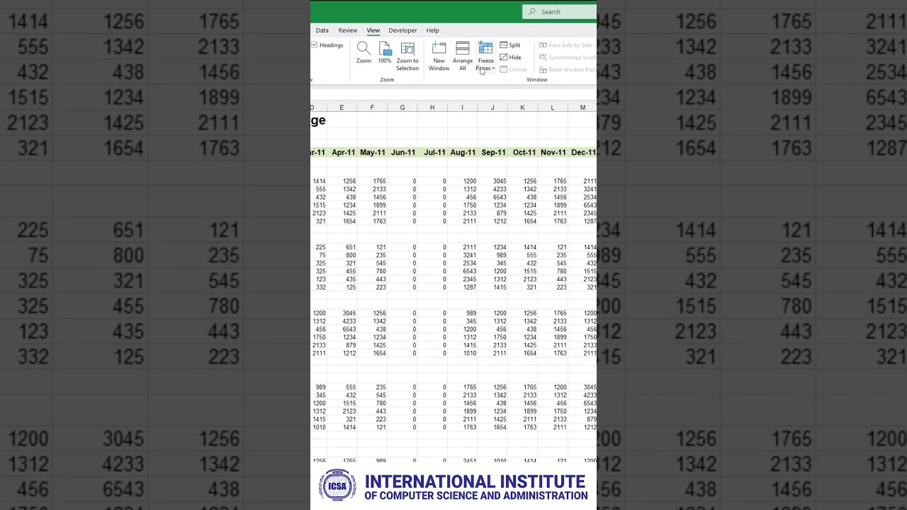 Tutorial rápido de ICSA | Curso de MS Excel